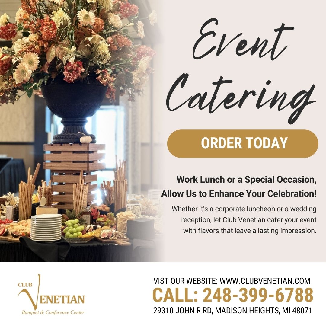 Elevate Your Event with Club Venetian’s Exceptional Catering Services ...