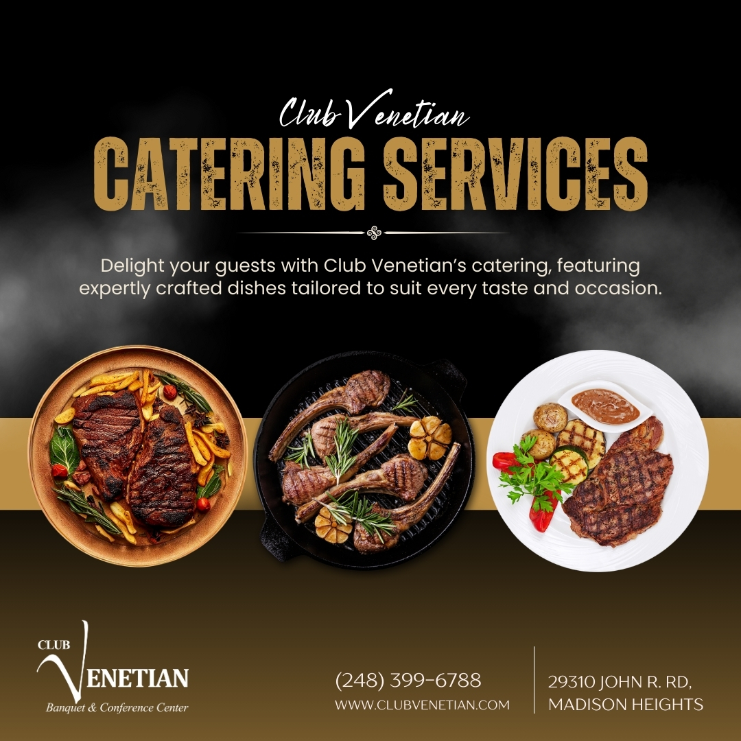 Elevate Your Event with Club Venetian Catering Services - Club Venetian