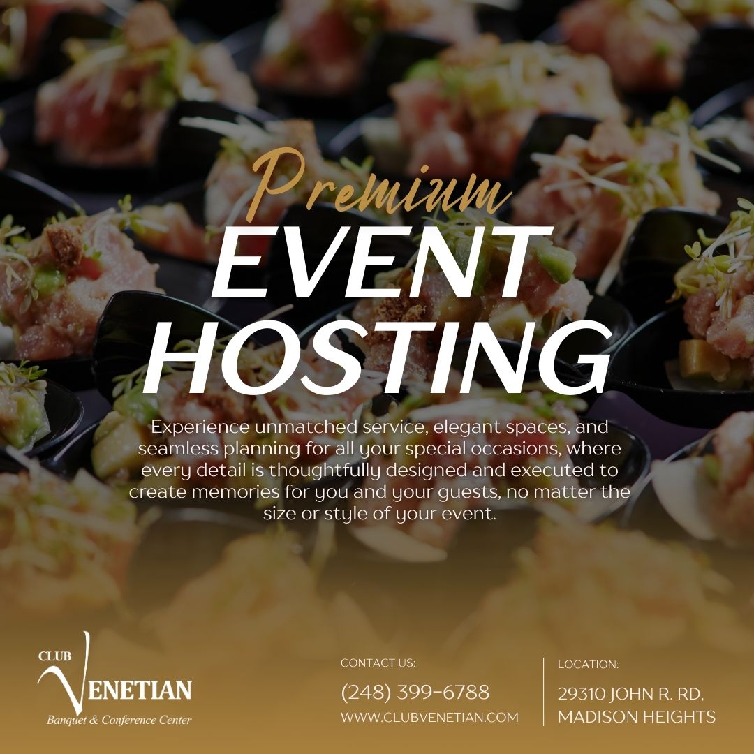 Premium Event Hosting with a Personal Touch - Club Venetian